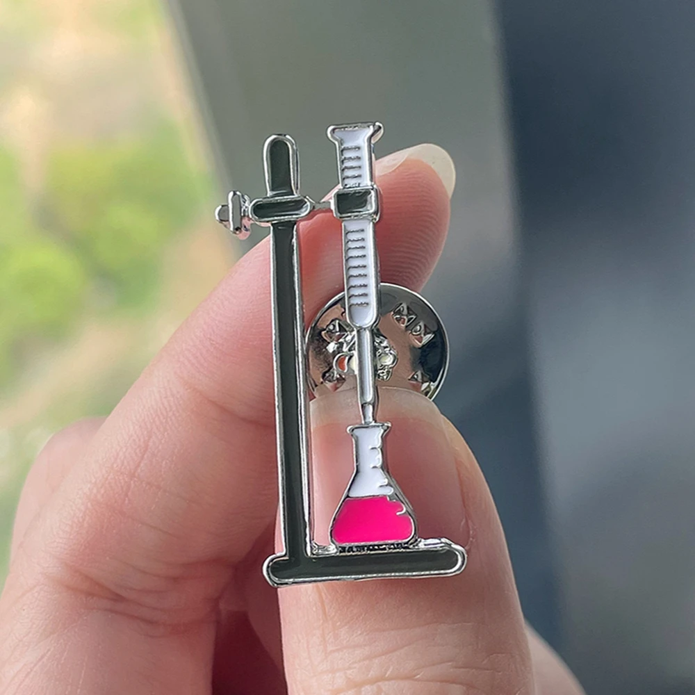 Chemistry-Laboratory-Instruments-Pin-Brooch-Enamel-Badge-Lapel-Backpack ...