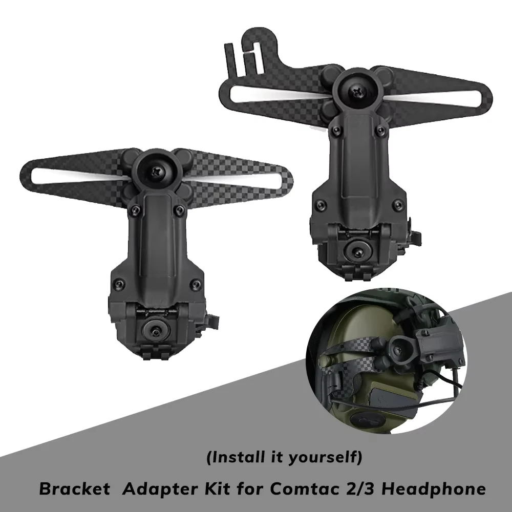 Tactical Bracket Adapter for COMTAC II III Noise Reduction Headphones ...