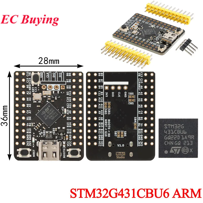 2Pcs-1pc-STM32G431CBU6-STM32-Mini-Core-Chip-Development-Board-Module ...