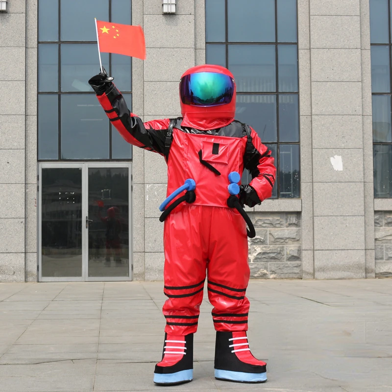 Red Space Suit