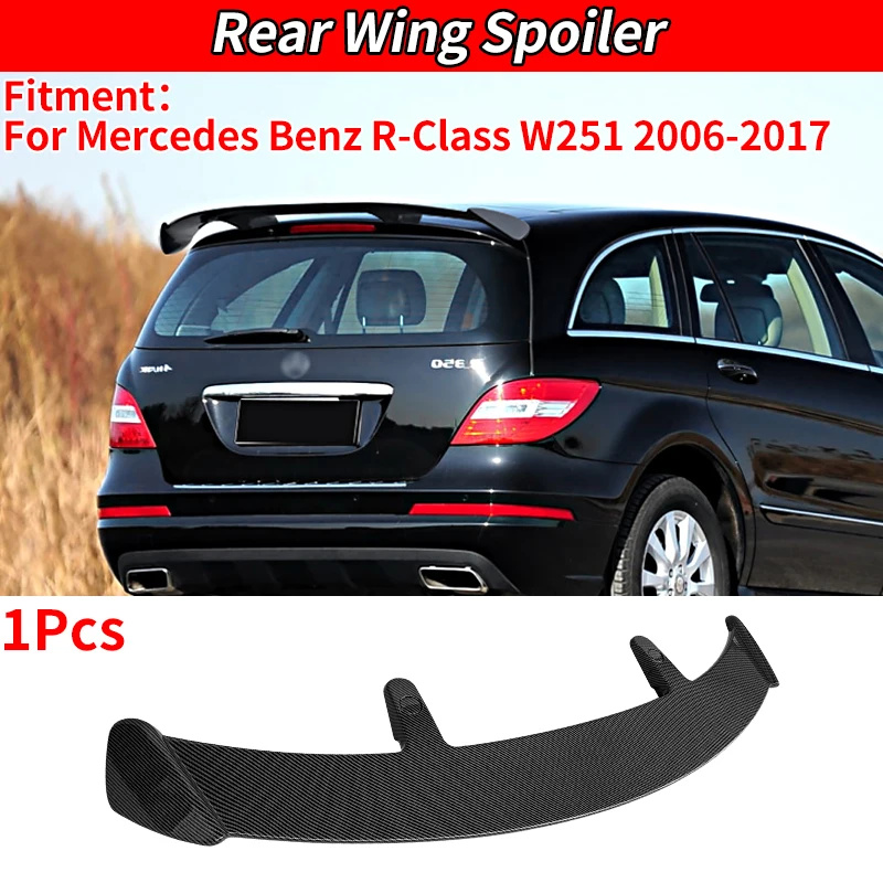 For-Mercedes-Benz-R-Class-W251-2006-2017-Spoiler-ABS-Plastic-Rear-Boot ...