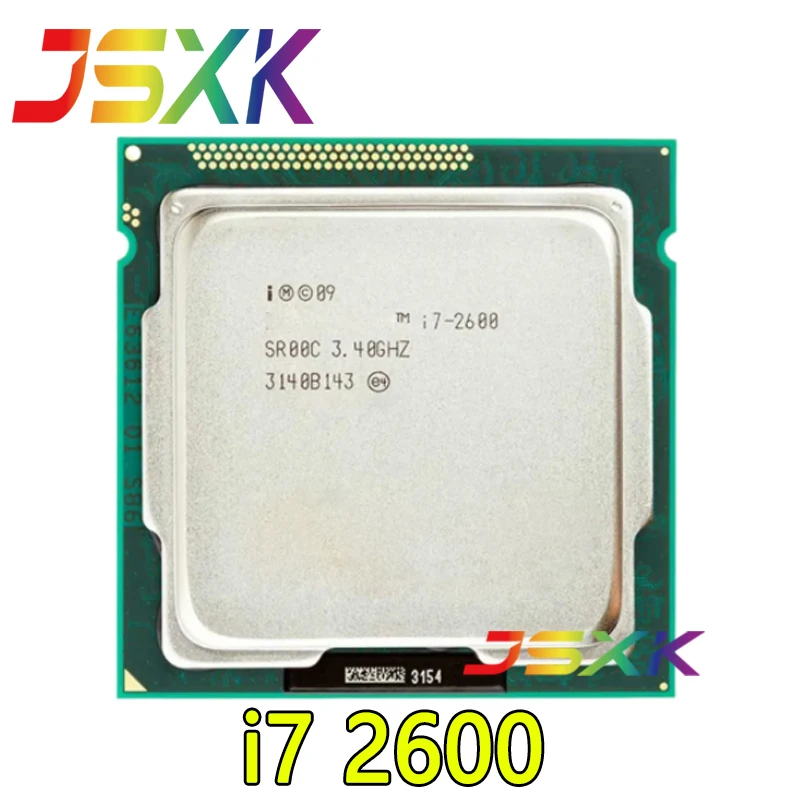 Processador Quad Core para Usado, Intel Core i7 2600, 3.4GHz, 8mb, 5 GB/s, sr00b, Lga 1155 Cpu ...