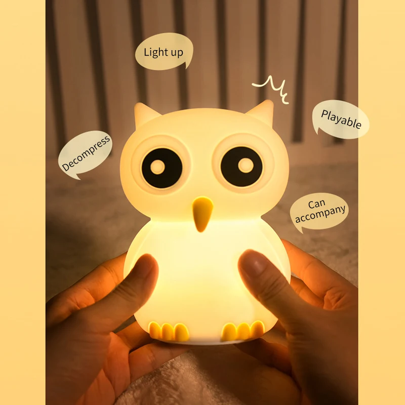 Animated Colorful Owls