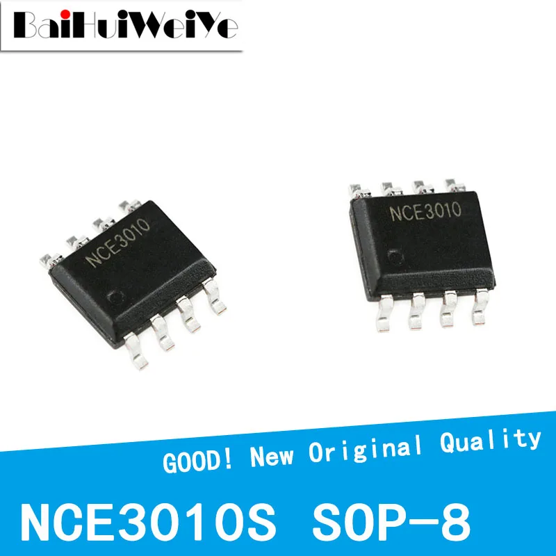 10PCS-LOT-NCE3007S-NCE3010S-30V-10A-N-Channel-MOS-Field-Effect ...
