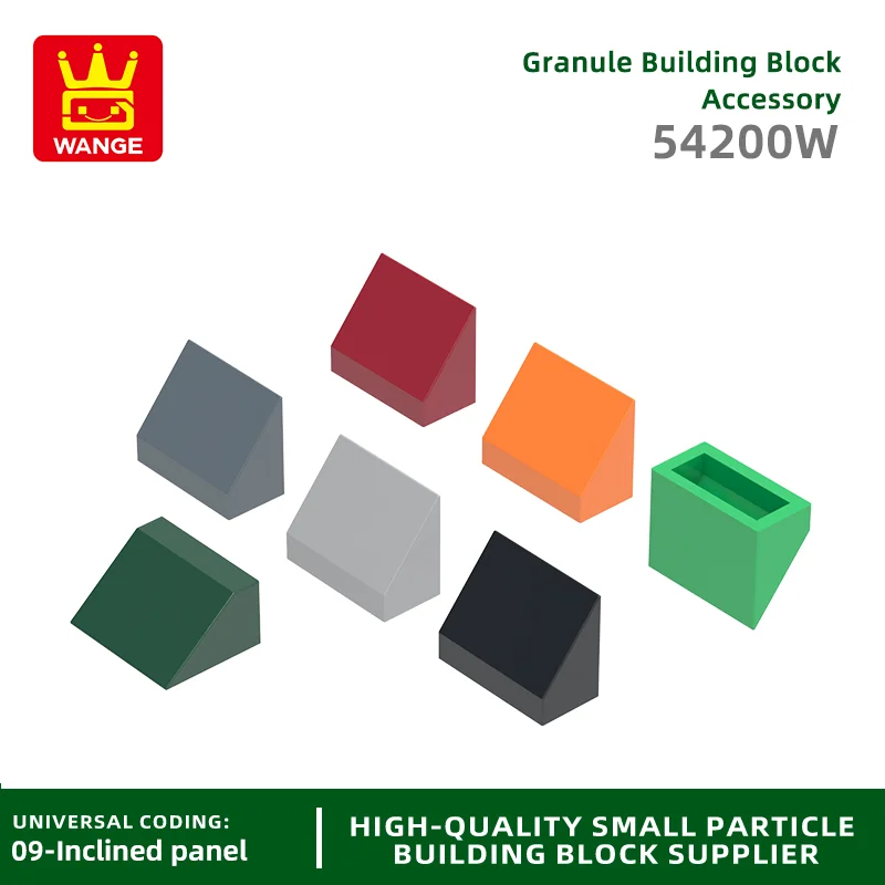 20-Pcs-lot-54200W-Slope-Surface-Building-Block-Moc-Color-Accessories ...