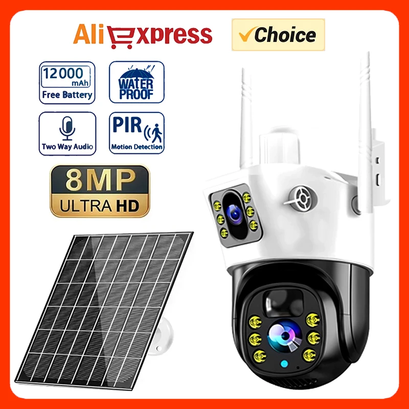 4G-SIM-Card-Solar-Camera-WiFi-360-IP-Camera-8MP-4K-CCTV-Battery-Cameras ...