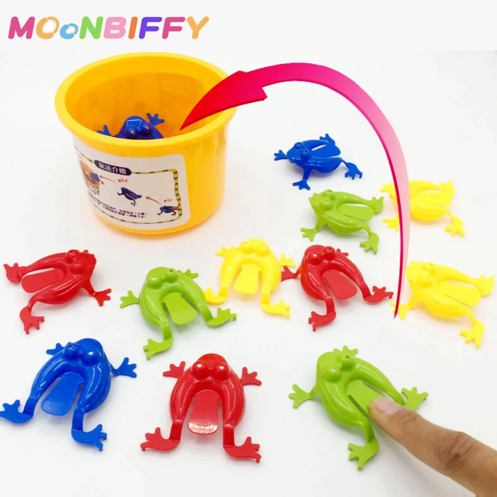 12-Pcs-Jumping-Frog-Bounce-Fidget-Toys-Antistress-Relieve-Family-Game ...