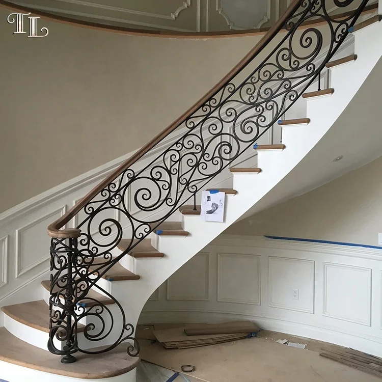 Wrought Iron Railings Ornamental Wrought Iron Staircase Railing