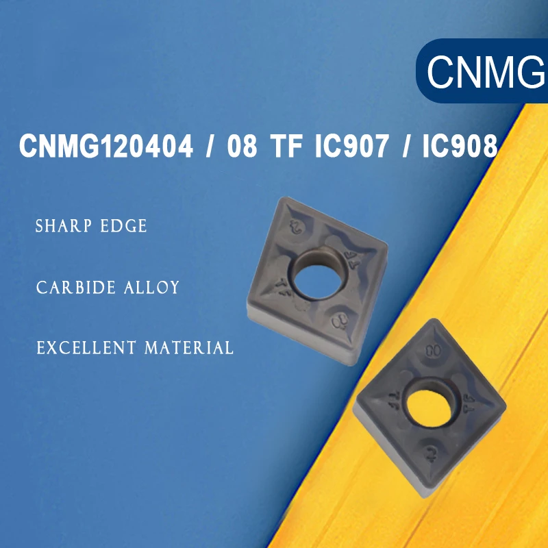 Cnmg 120408 Hs Carbide Inserts | Carbide Insert Lathe Turning - 10pcs Cnmg120404 - Aliexpress