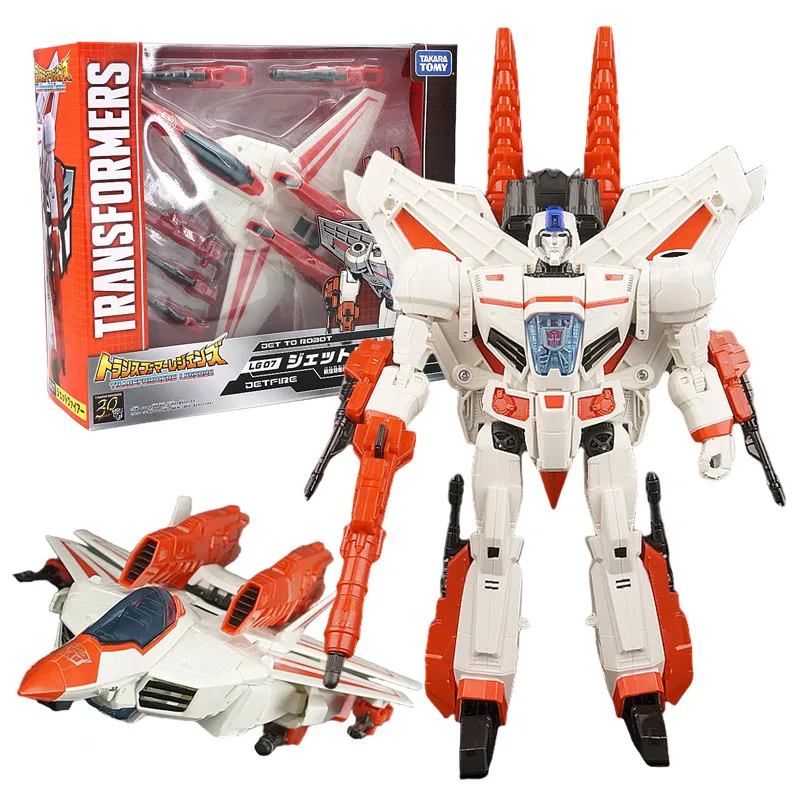 Figura de acción Yangshaomei Jetfire skyfire Robot de deformación ...