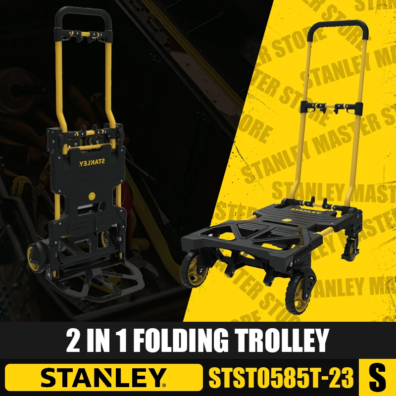 STANLEY STST0585T-23 2in1 Folding Trolley Trailer Shopping Trolley ...
