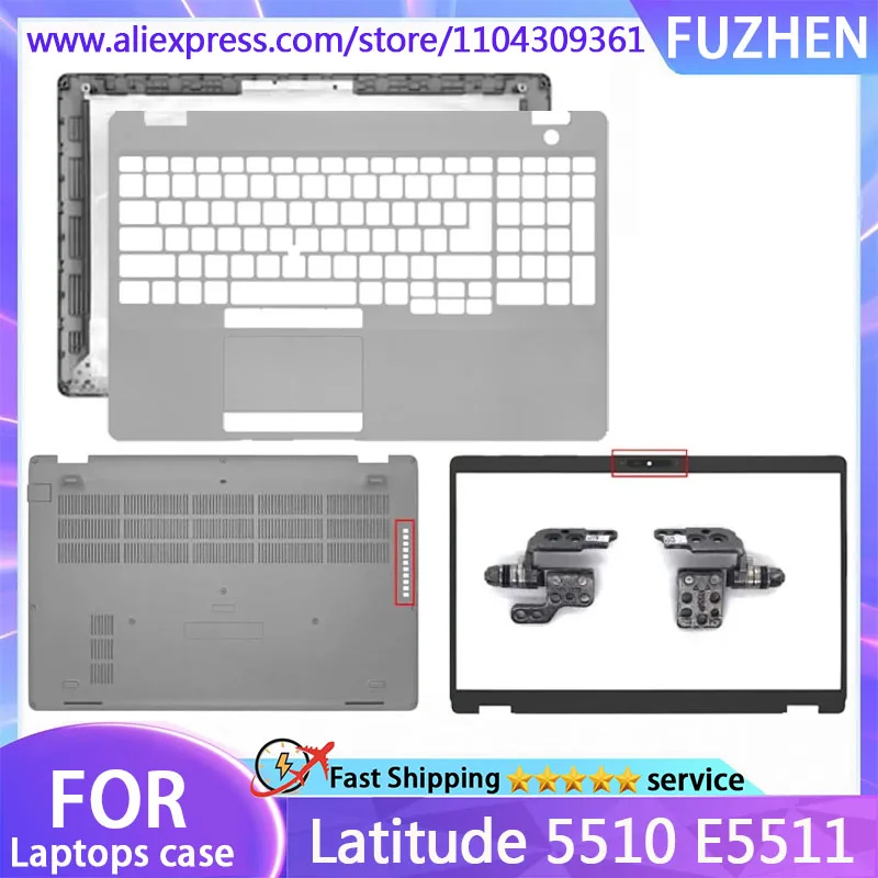 New For Latitude 5510 5511 Precision 3551 LCD Screen Back Cover 0F0N34 ...