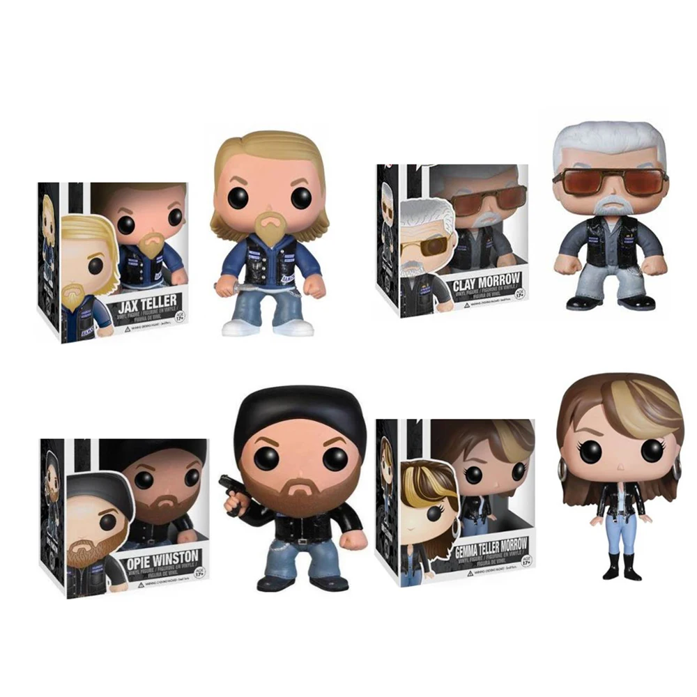 Funko pop Sons of Anarchy Opie Winston 91# JAX TELLER Gemma Teller ...