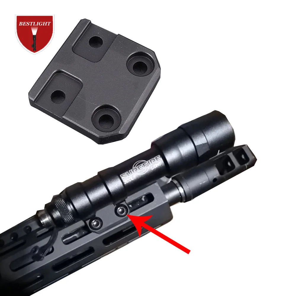 Surefire M600 M300 Lights Arisaka M-lok Side Scout Mount For Gel ...