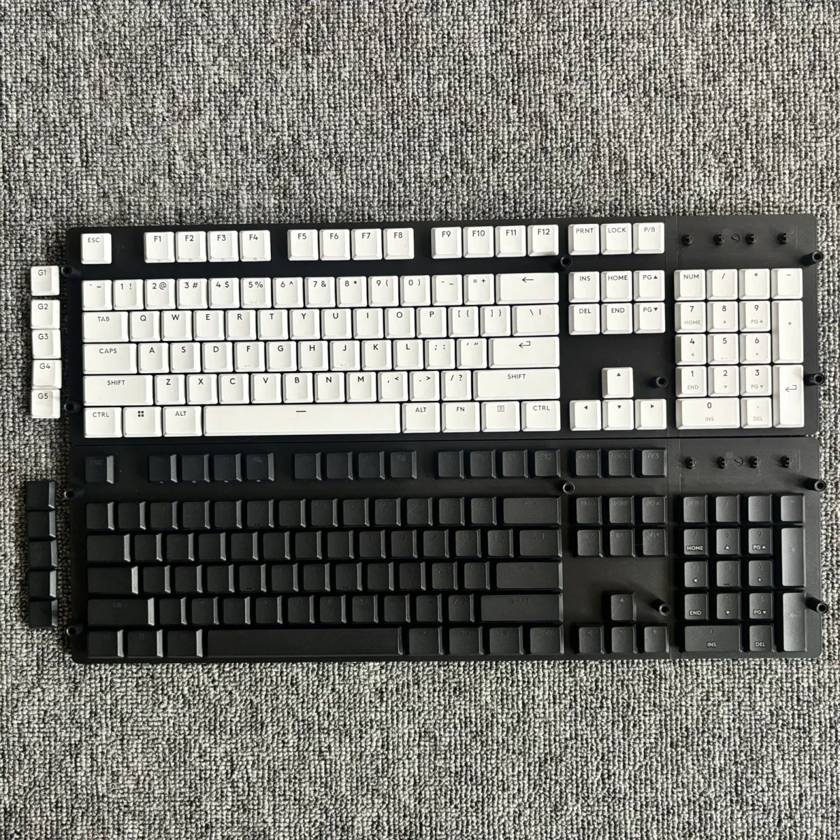 PBT Keycaps for Logitech G915X & G915X TKL, 109 Keys US Layout Shine ...