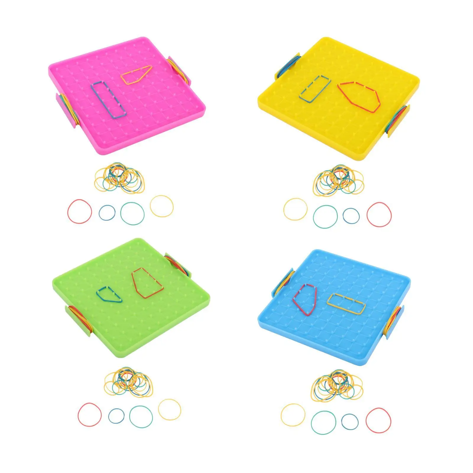 Plastic-Geometry-Geoboard-Montessori-Toy-Math-Toy-Kids-Geometry-Baby ...