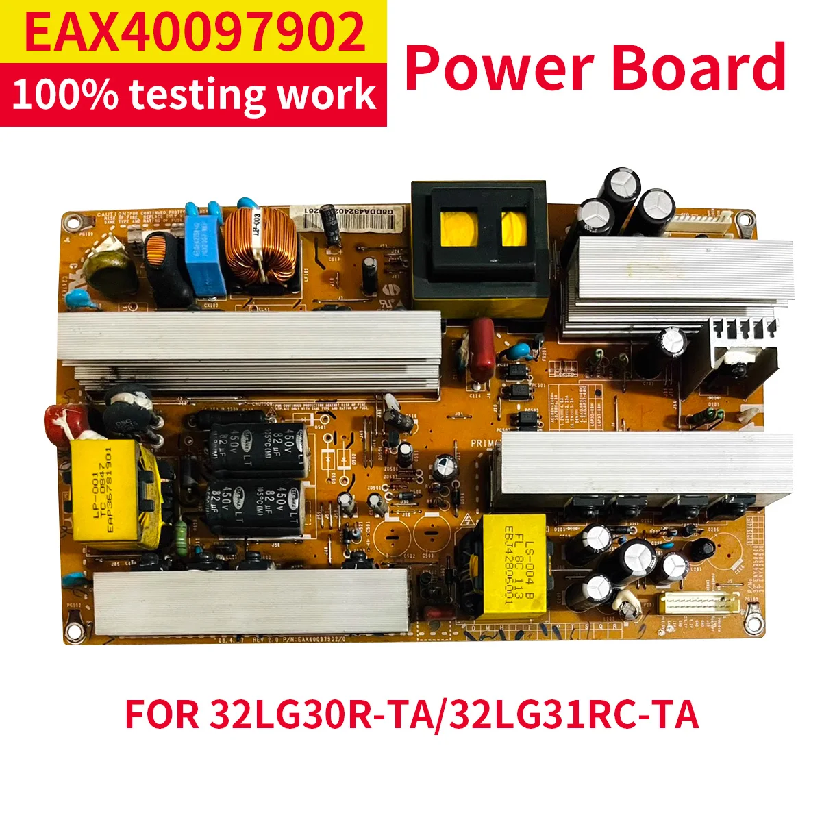 FOR 32LG30R-TA/32LG31RC-TA power board LGP37-08H EAY4050440 EAY4050500 ...