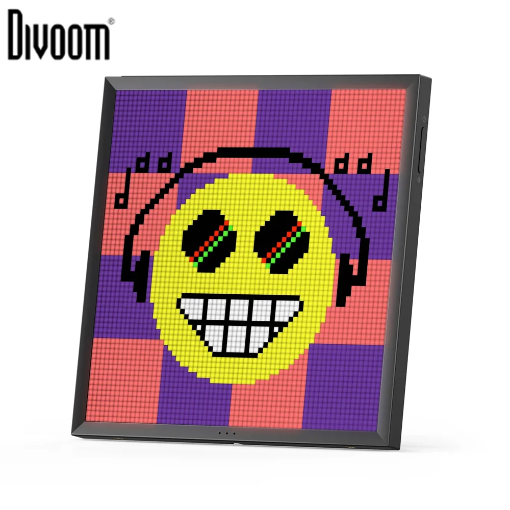 Divoom-Pixoo-64-WiFi-Pixel-Cloud-Digital-Frame-with-APP-Control-64-X-64 ...