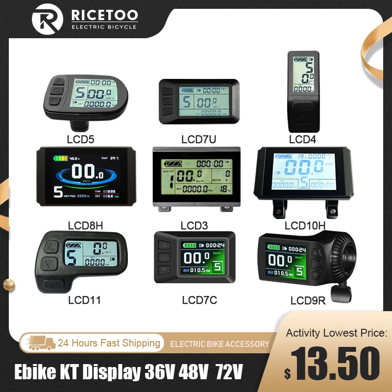 Electric-Bike-Display-KT-LCD3-LCD4-LCD5-LCD7U-LCD7U-LCD8H-LCD9R ...