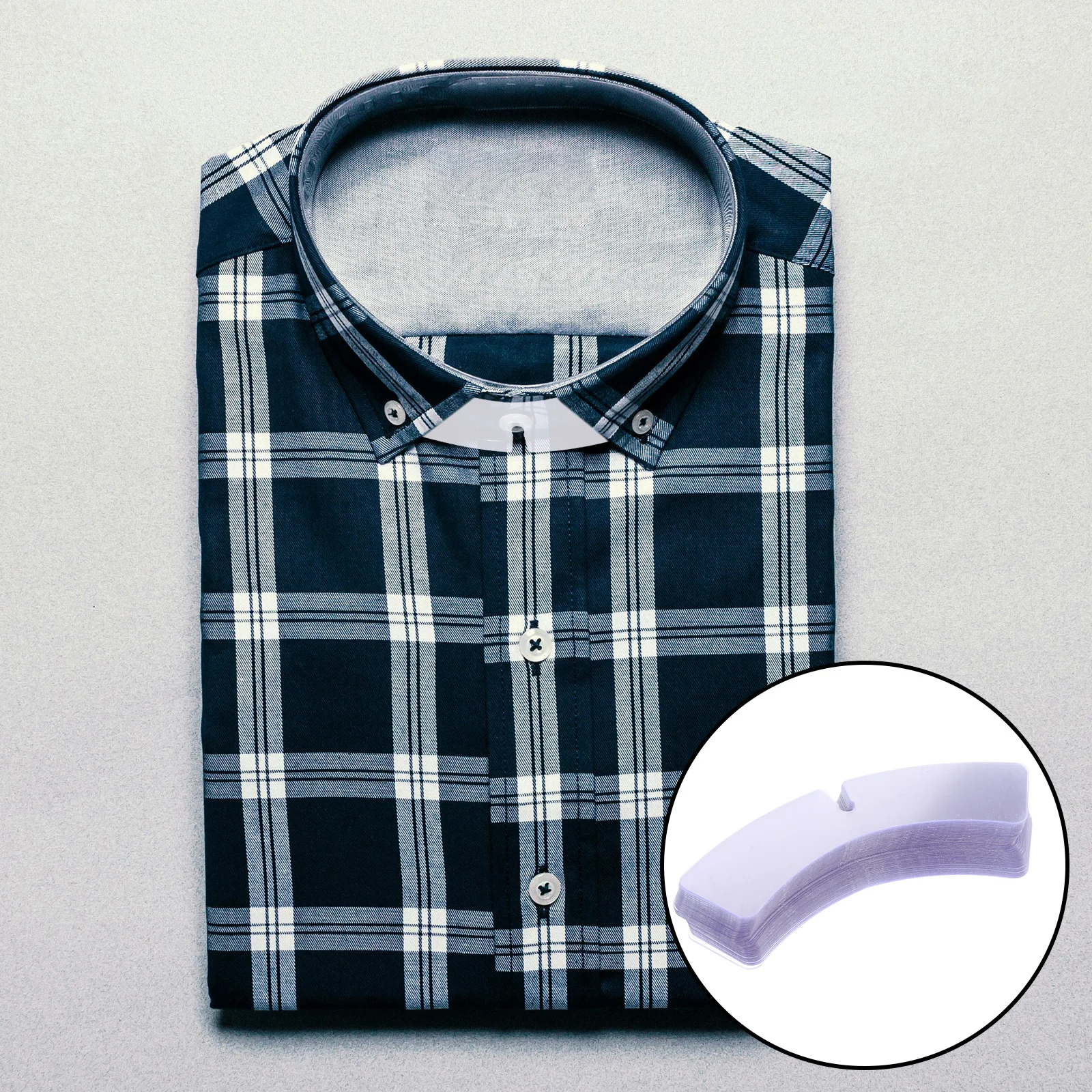 100Pcs Collar Stays Plastic Supports Stylish Durable Shaper Inserts for ...