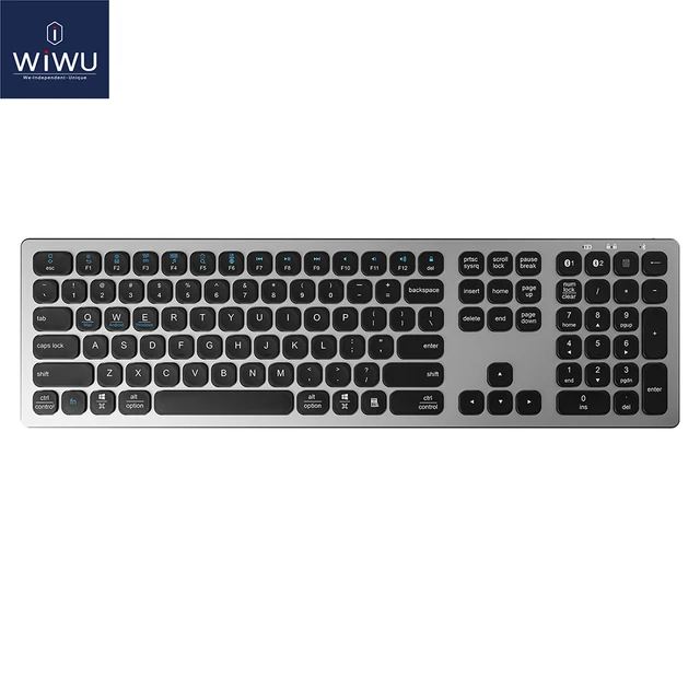WiWU Magic Keyboard Master Multi-Devices Wireless Keyboard for iOS ...
