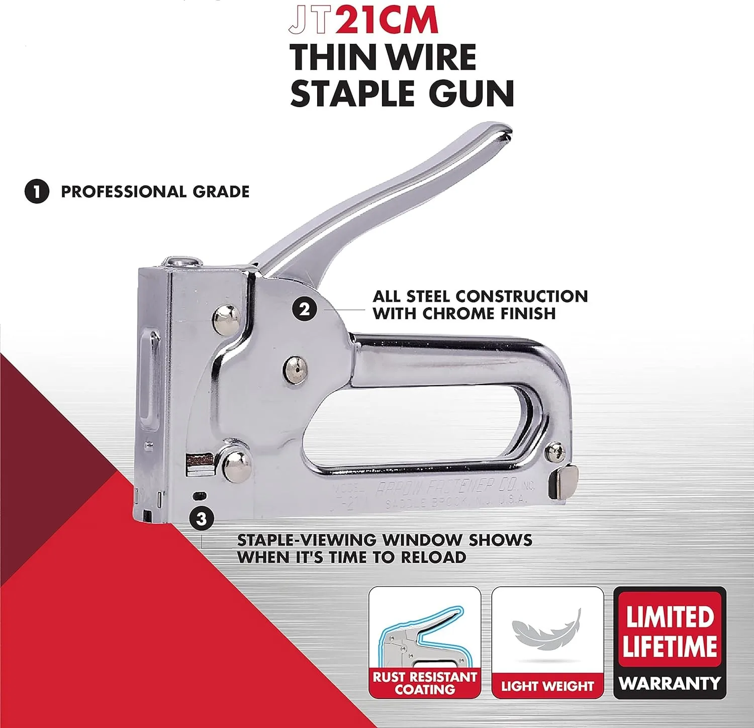 Staple-Gun-Heavy-Duty-3-in-1-Stapler-Gun-with-3000-Staples-Manual-Brad ...