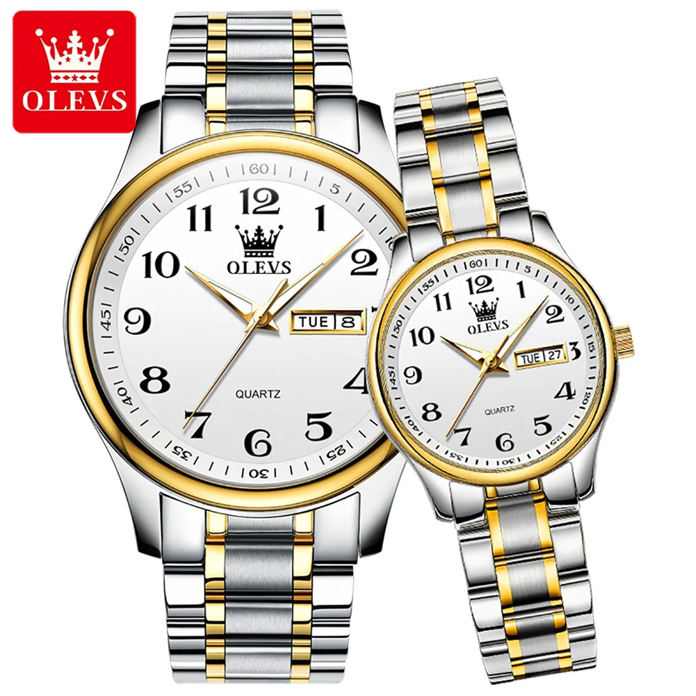 OLEVS-5567-Luxury-Stainless-Steel-Lover-Watches-Fashion-Gold-Quartz ...