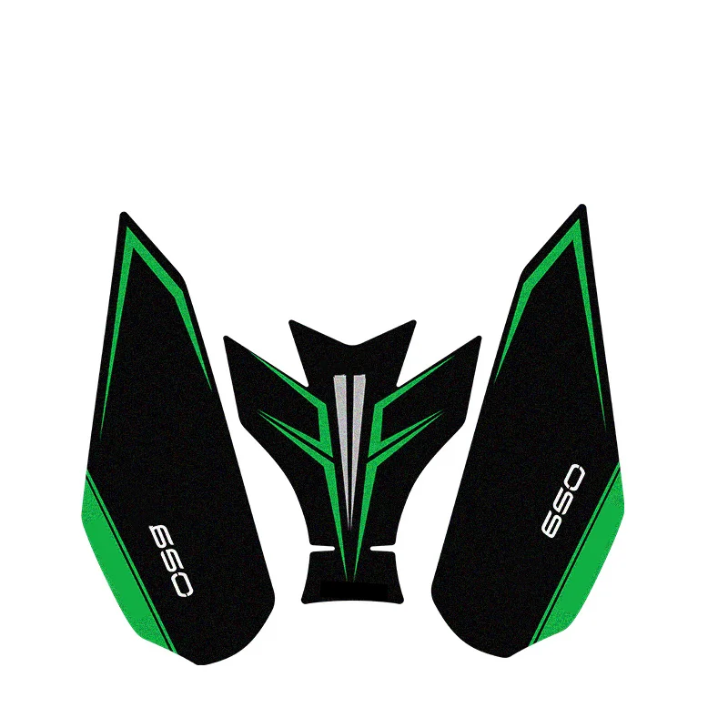 FOR-KAWASAKI-Z650-Motorcycle-Tank-Pad-Protector-Leather-Frosting ...