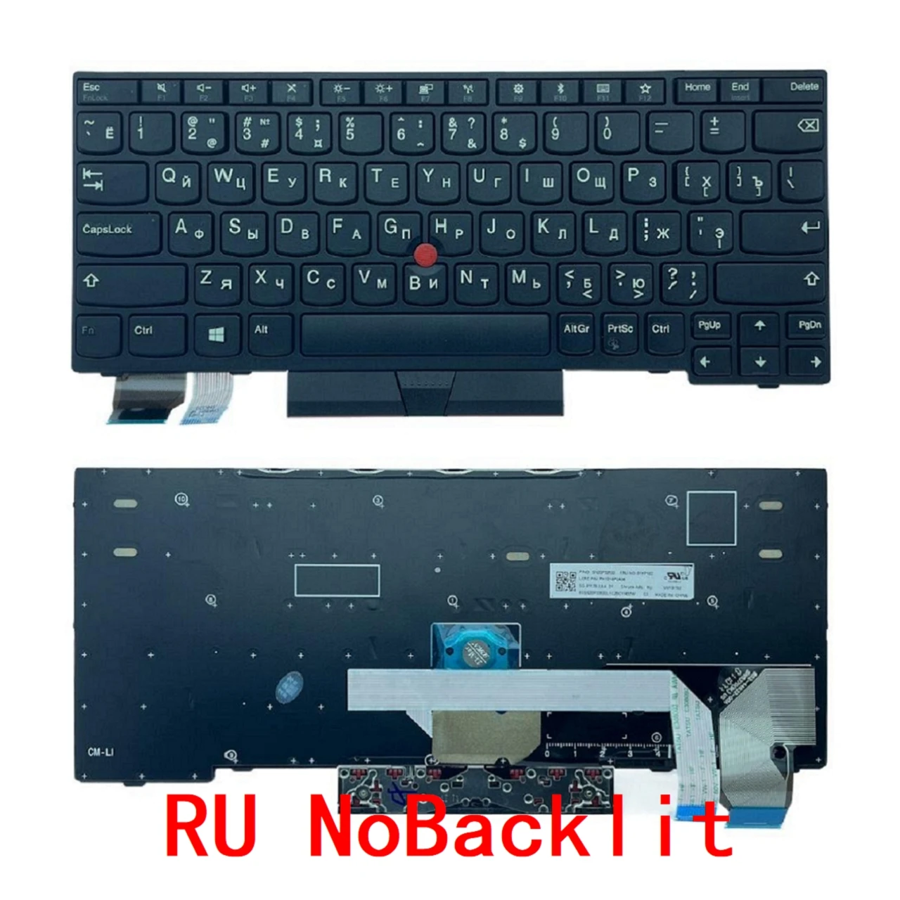 New-US-French-Russian-Keyboard-For-Lenovo-Thinkpad-X280-20KF-20KE-A285 ...