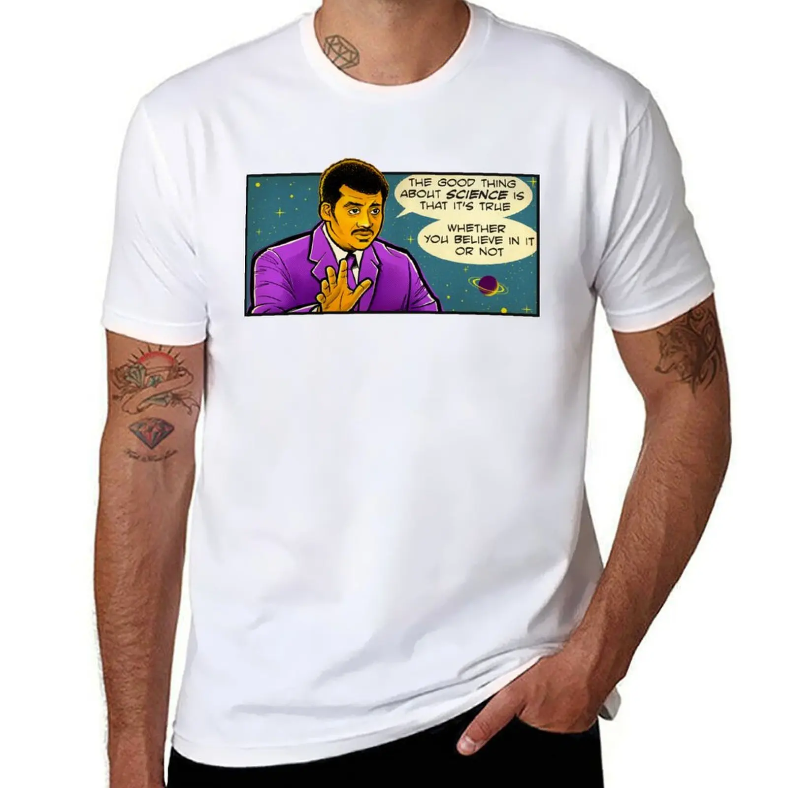Neil Tyson Quote Shirt The Good Thing About Science Nerdy Scientist ...
