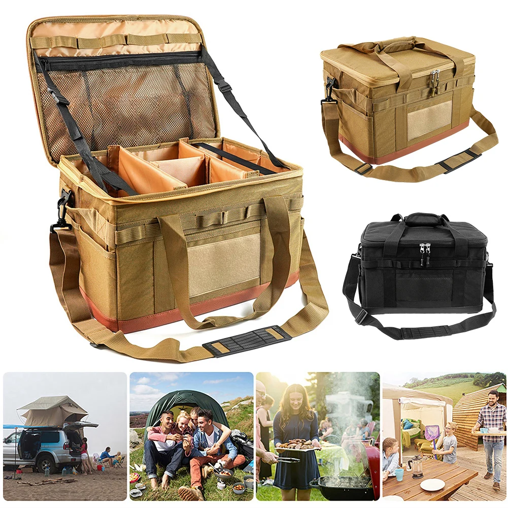 Travel Utensils Camping Cooking Utensil Bag Portable Multifunctional ...