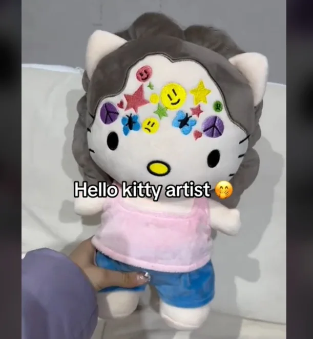 Miniso Hello Kitty Plush Travis Scott LIL PEEP Anime Plush Toy ...