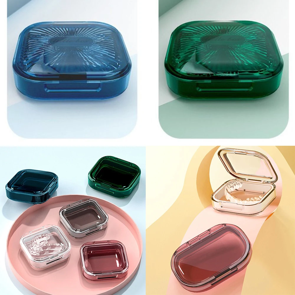 Portable-Braces-Box-Denture-Storage-Box-Mouth-Guard-Container-Denture ...