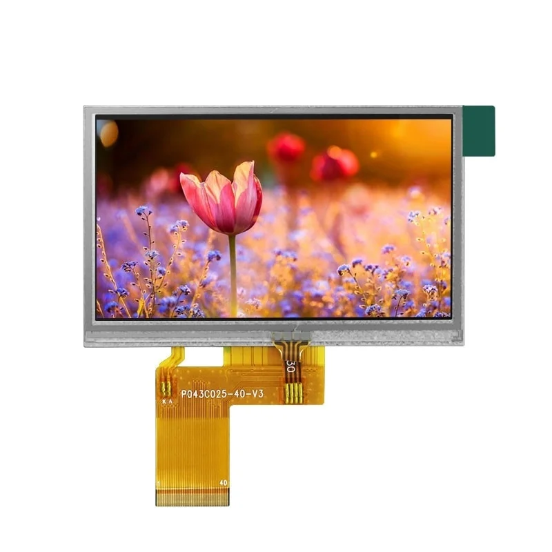4-3-inch-RTP-Capacitive-Touch-Screen-TFT-Color-LCD-Display-RGB24-bit ...
