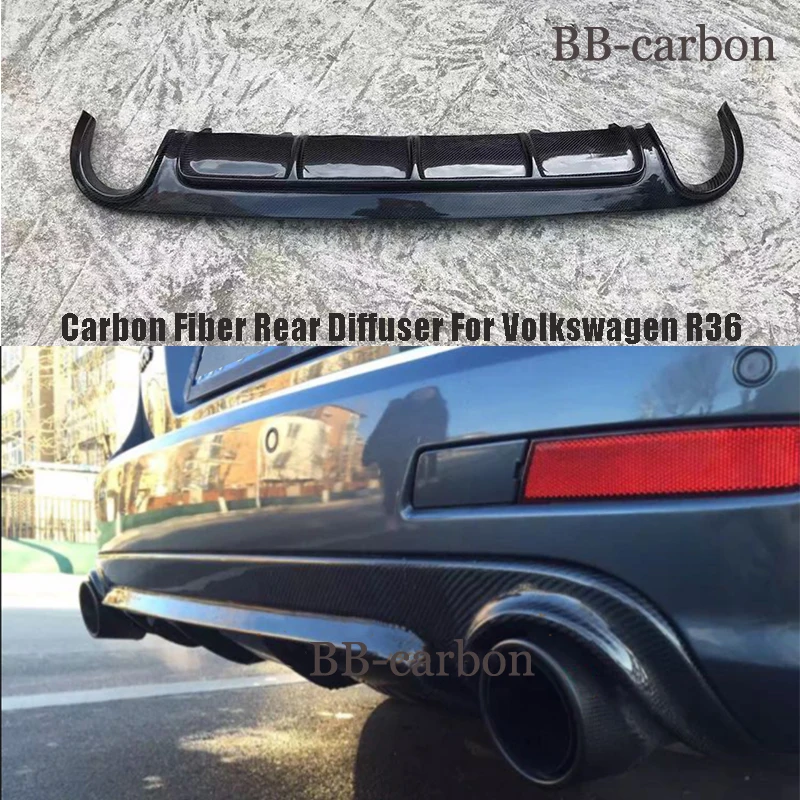 High-Quality-Carbon-Fiber-FRP-Unpainted-Rear-Bumper-Lip-Diffuser ...