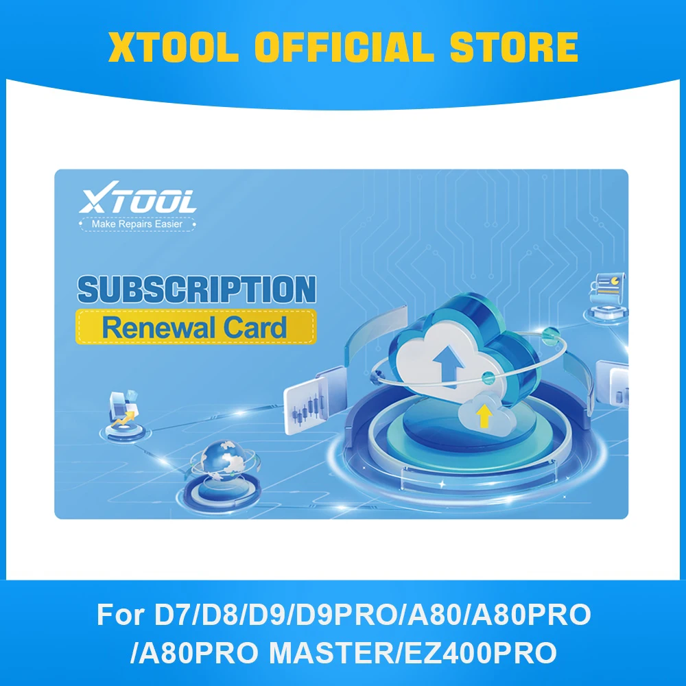 XTOOL-Official-Update-license-D7-D8-D9-D9Pro-A80-A80Pro-A80Pro-Master-EZ400Pro-A30Pro-Diagnostic ...