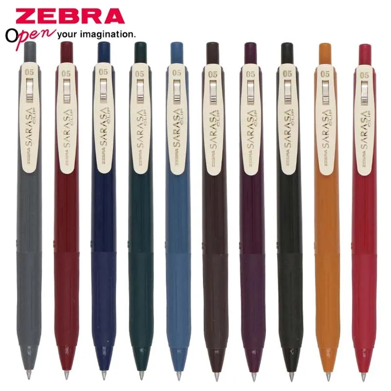 Japan-ZEBRA-JJ15-Rollerball-Pens-SARASA-Retro-Series-0-5mm-Gel-Ink-Pens ...