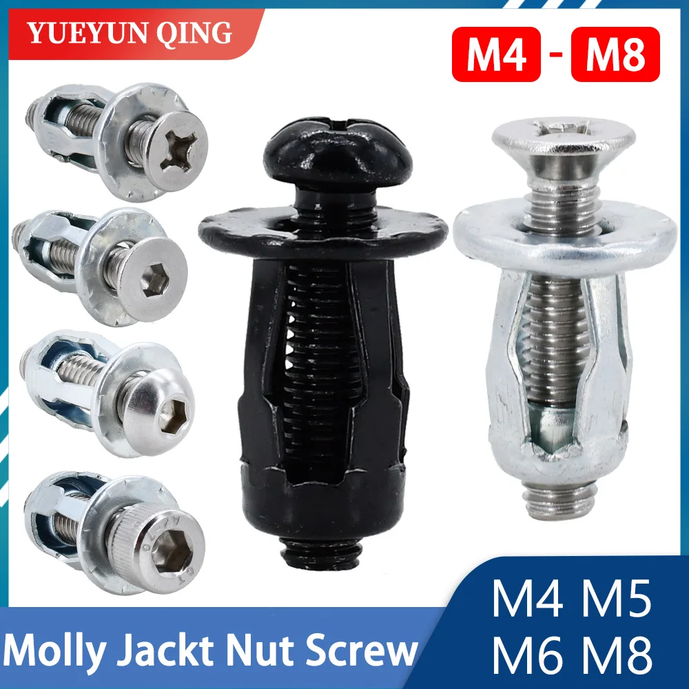 Molly-Jack-Nut-M4-M5-M6-Rivet-Insert-Nuts-Expansion-Screw-Petal-Shape ...