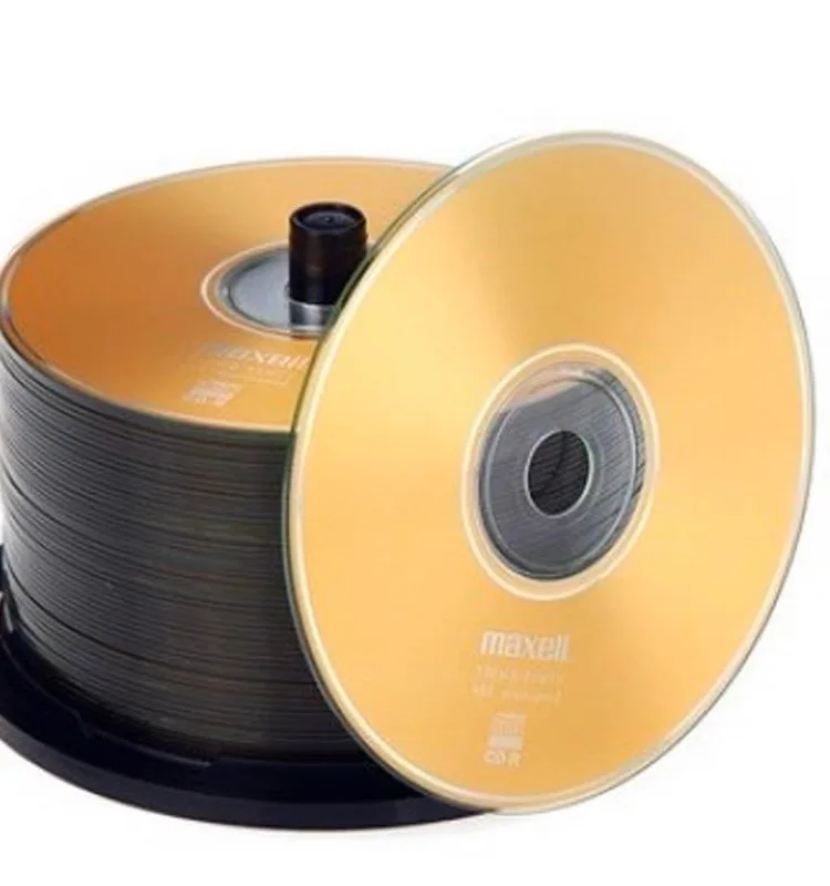 Vente-en-gros-Authentique-10-disques-700-MB-Or-Vierge-Imprim-CD-R ...