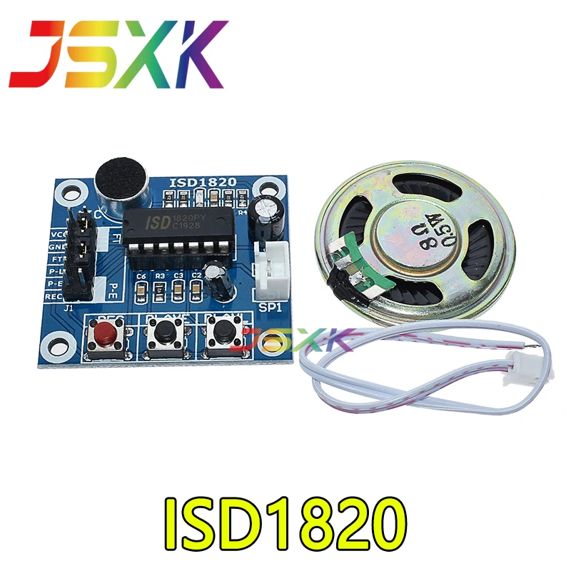 ISD1820-Recording-voice-module-Voice-module-recording-and-playing-voice-module-board-with ...