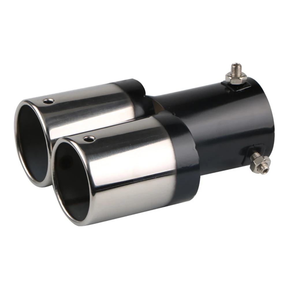Car-Exhaust-Tip-Stainless-Steel-Sound-Whistle-Muffler-Exhaust-Pipe ...