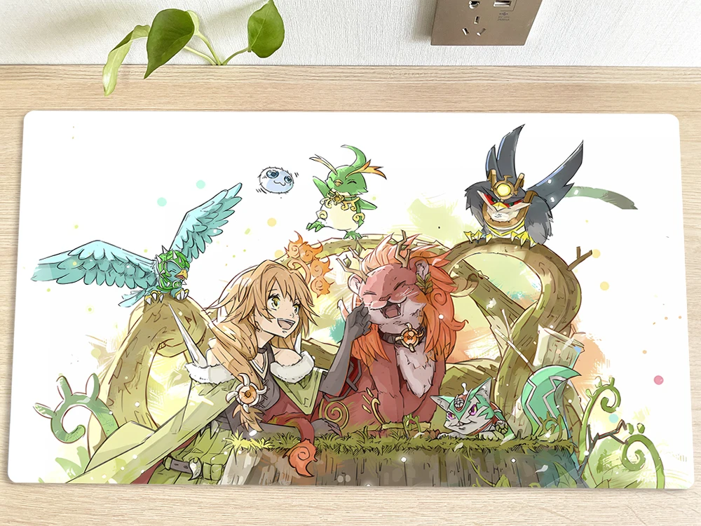 YuGiOh-Playmat-Ritual-Beast-Tamer-Lara-TCG-CCG-Mat-Trading-Card-Game ...