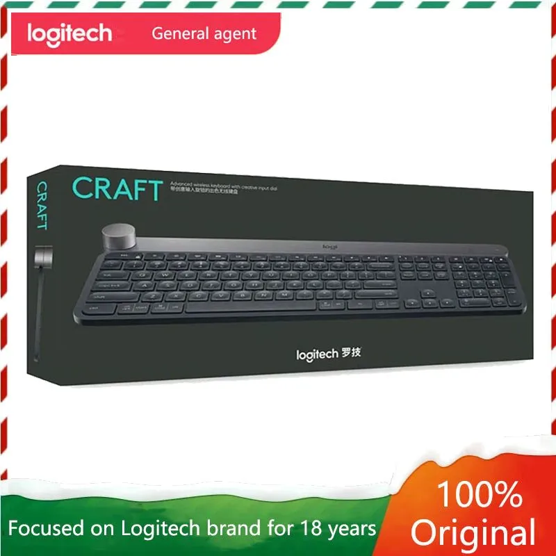 Logitech-Craft-Wireless-Bluetooth-Keyboard-Intelligent-Control-Knob ...