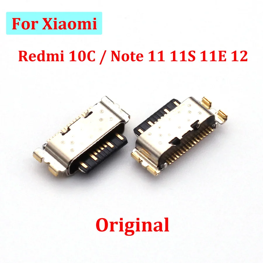 10-100PCS-For-Xiaomi-Redmi-10C-Note-11-11S-11E-12-USB-Charging-Port ...