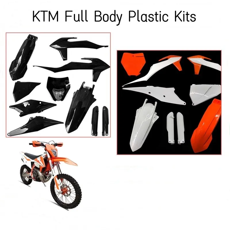 Off-Road-Motorcycle-Full-Body-Plastic-Kit-Cover-Side-Panels-Fender ...