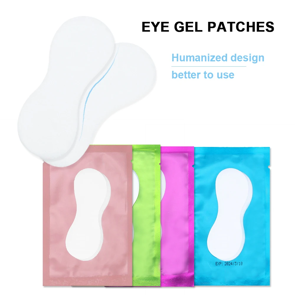 100pairs-New-Gourd-Shape-Eyelash-Patches-Hydrogel-Gel-Eye-Pads-False ...
