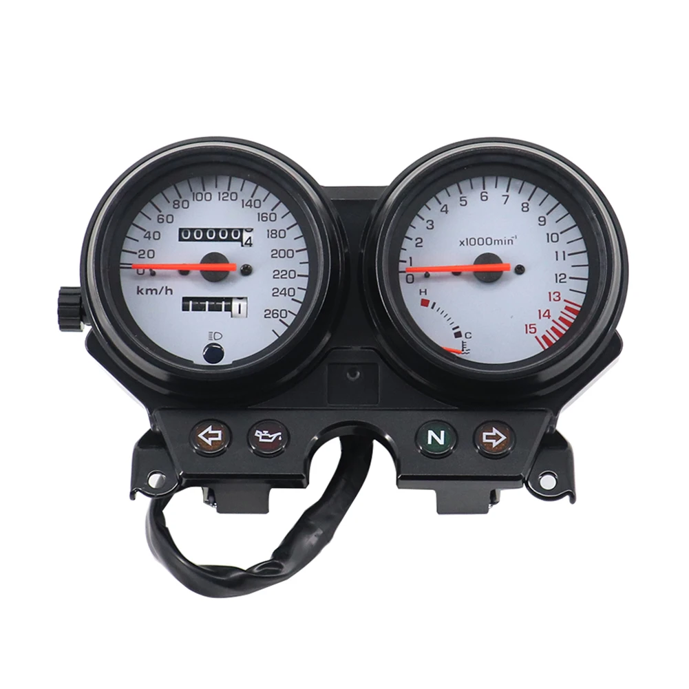 Motorcycle Tachometer Speedometer Speedo Meter Gauge For HONDA CB600 ...