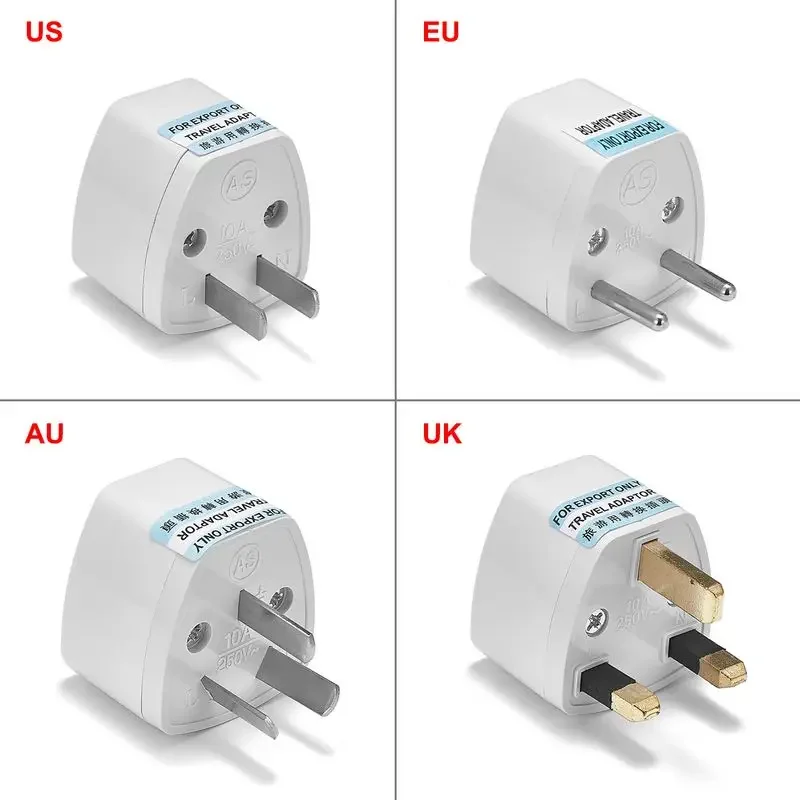 Universal AU UK US To EU Plug Adapter Converter USA Australian To Euro Universal AU UK US To EU Plug Adapter Converter USA Australian To Euro