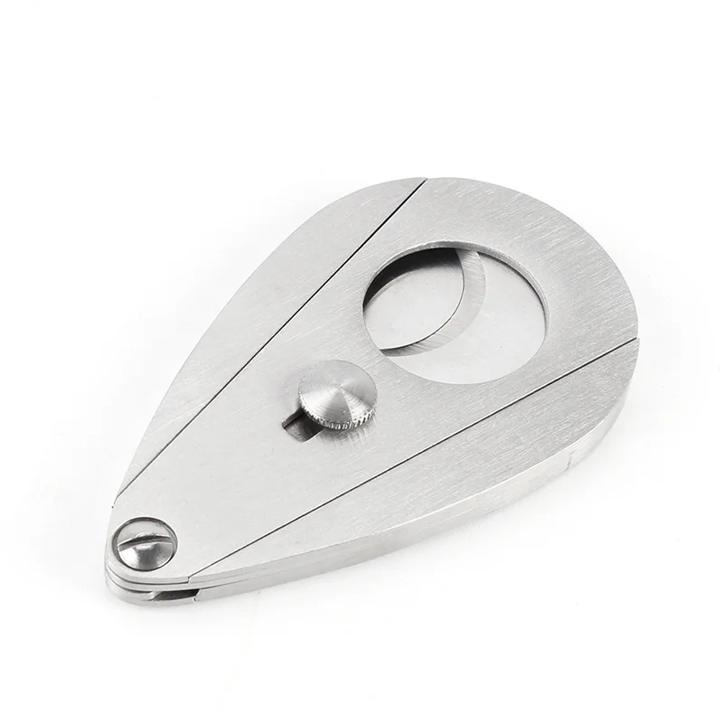 Stainless Steel Cigar Cutter Cigar Scissors Cigar Knife Double Blade ...