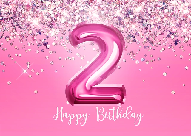 Happy 2nd Birthday Pink